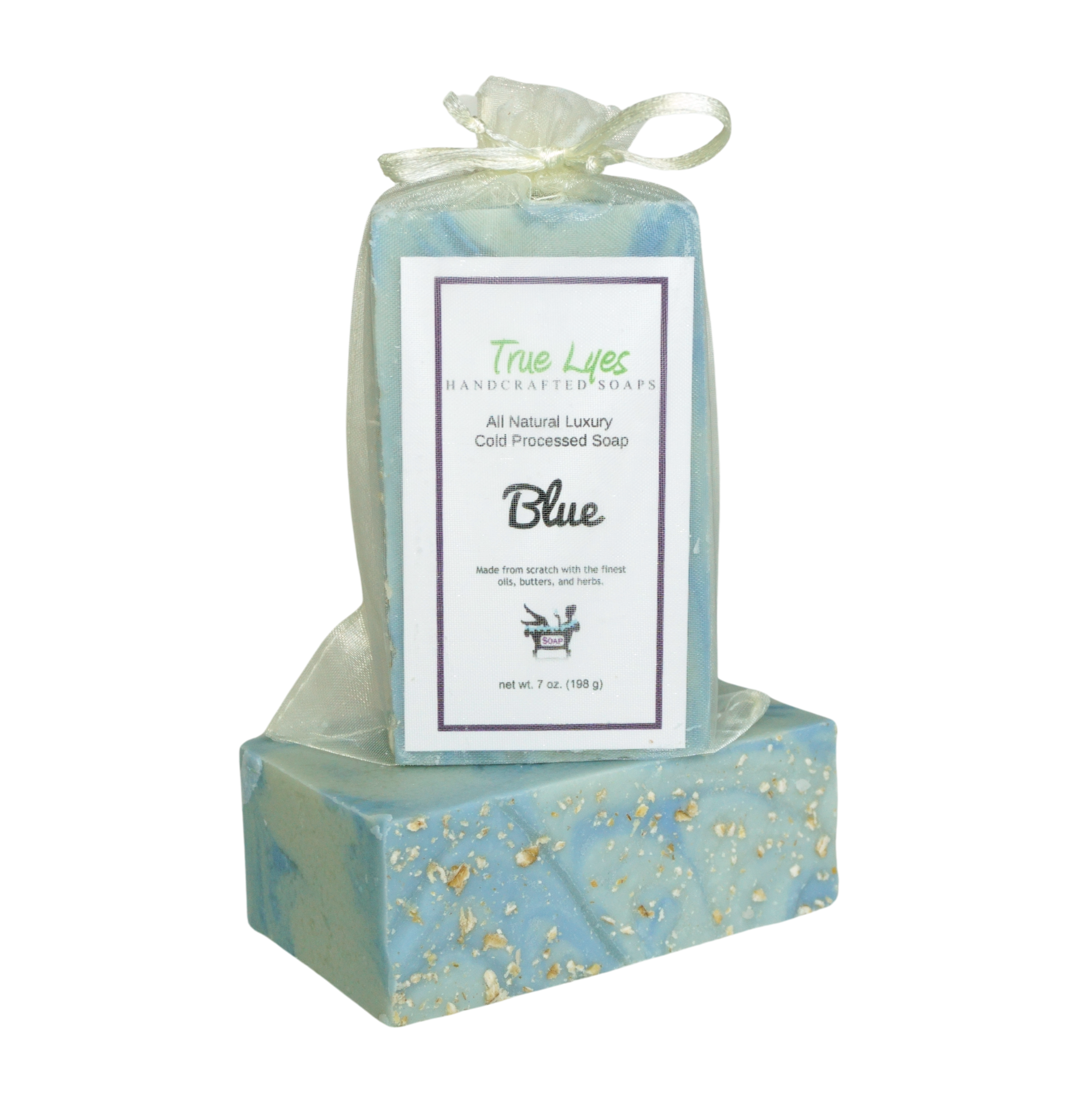Blue Soap is a floral and fruity soap, made the old fashioned way ...